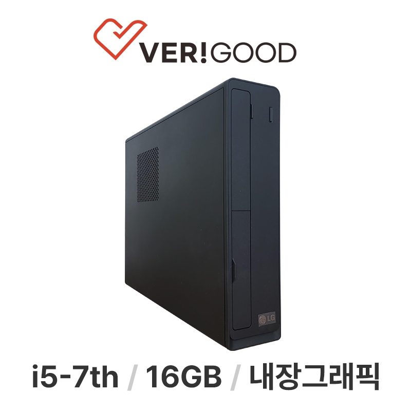 [중고상품] LG전자 데스크톱 Z70EV (인텔i5-7세대/DDR4 16GB/SSD 240GB/HDD 500GB/WIN10/키보드+마우스 포함) (업체별도 무료배송)