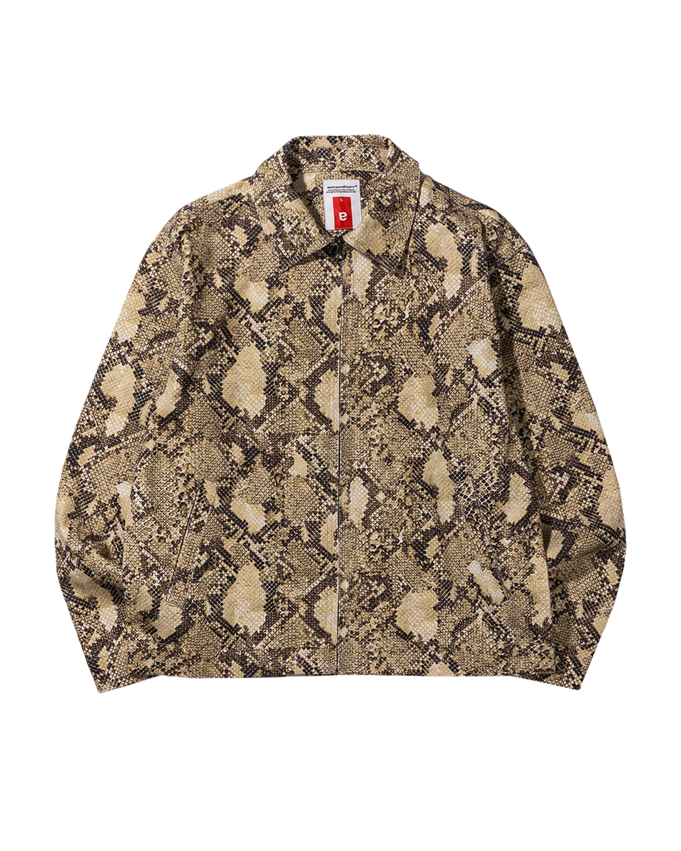 EXTRAORDINARY PYTHON TRUCKER JACKET