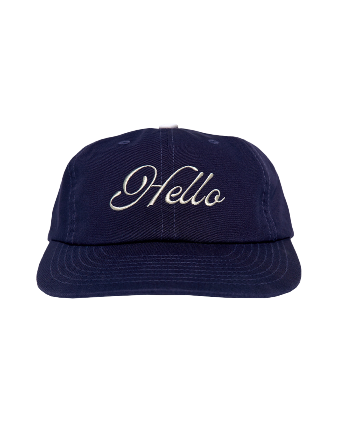 HELLO SUNRISE Hello Typo Logo 6Panel Cap