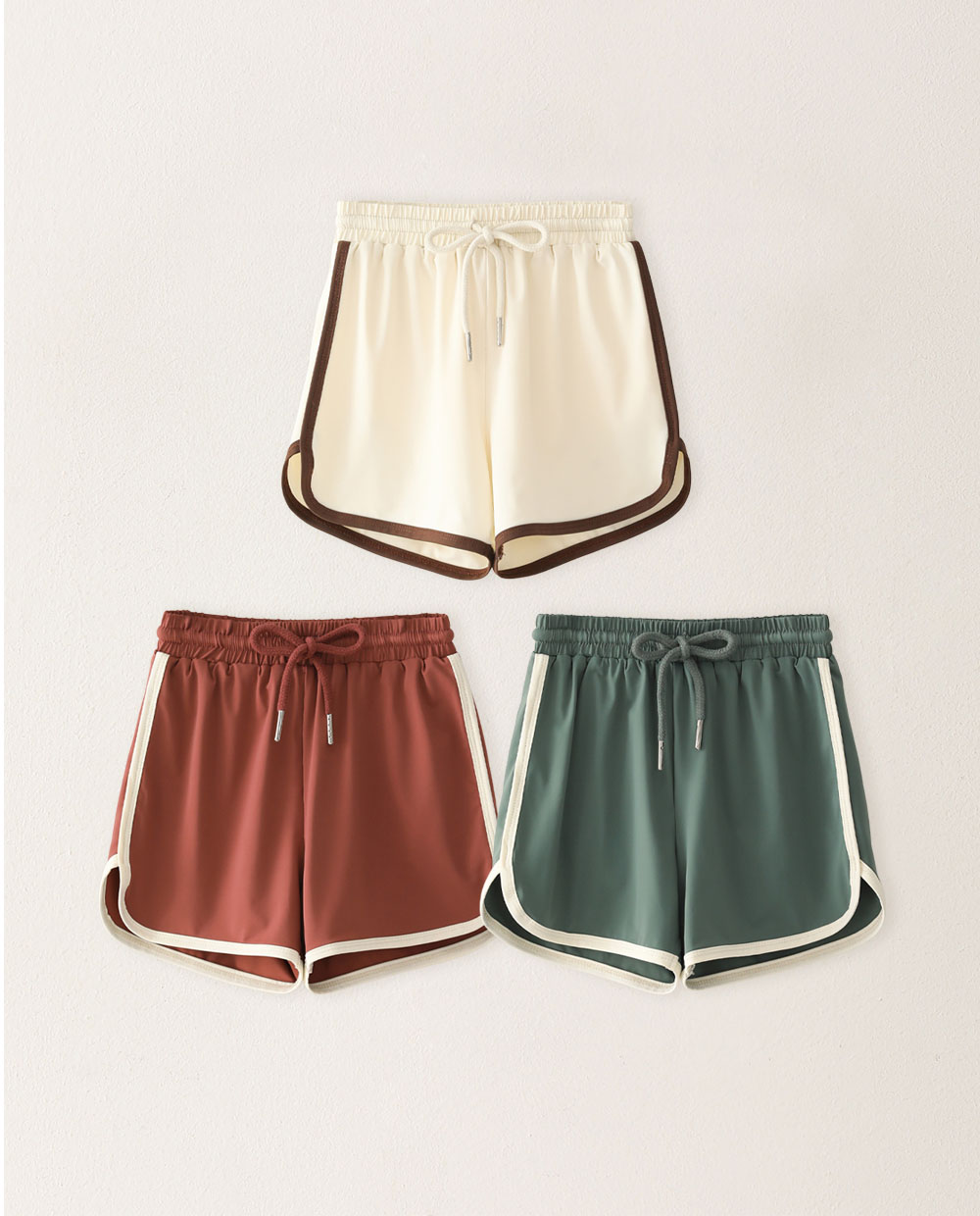 UV차단 라인배색 스윔 쇼츠_UPF 50+_3color | 무무즈