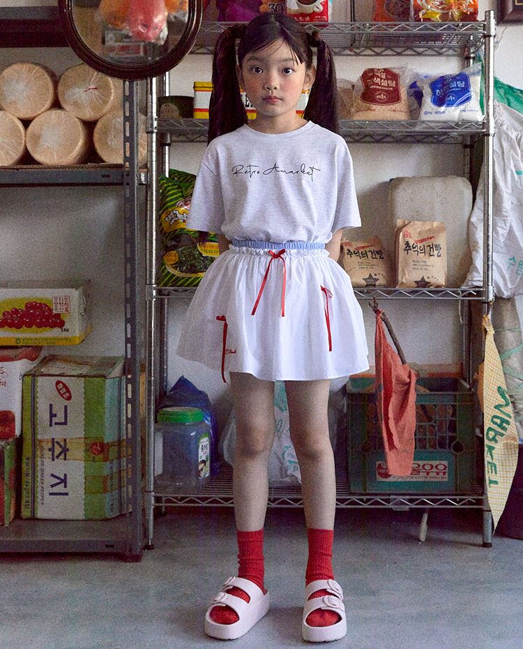 배색 스커트 팬츠_1COLOR (S L JS JL) | 무무즈