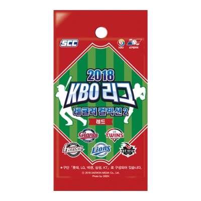 [SCC 카드] 2018 KBO 리그 레귤러 컬렉션2 -레드-